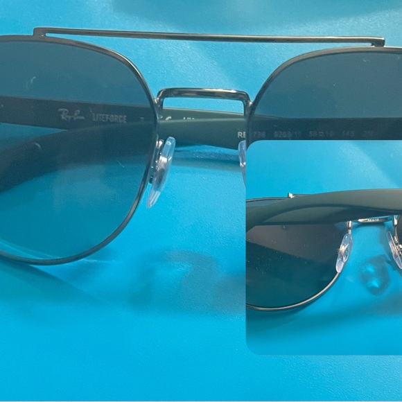 Ray-Ban | Accessories | Rayban Liteforce Black Sunglasses | Poshmark